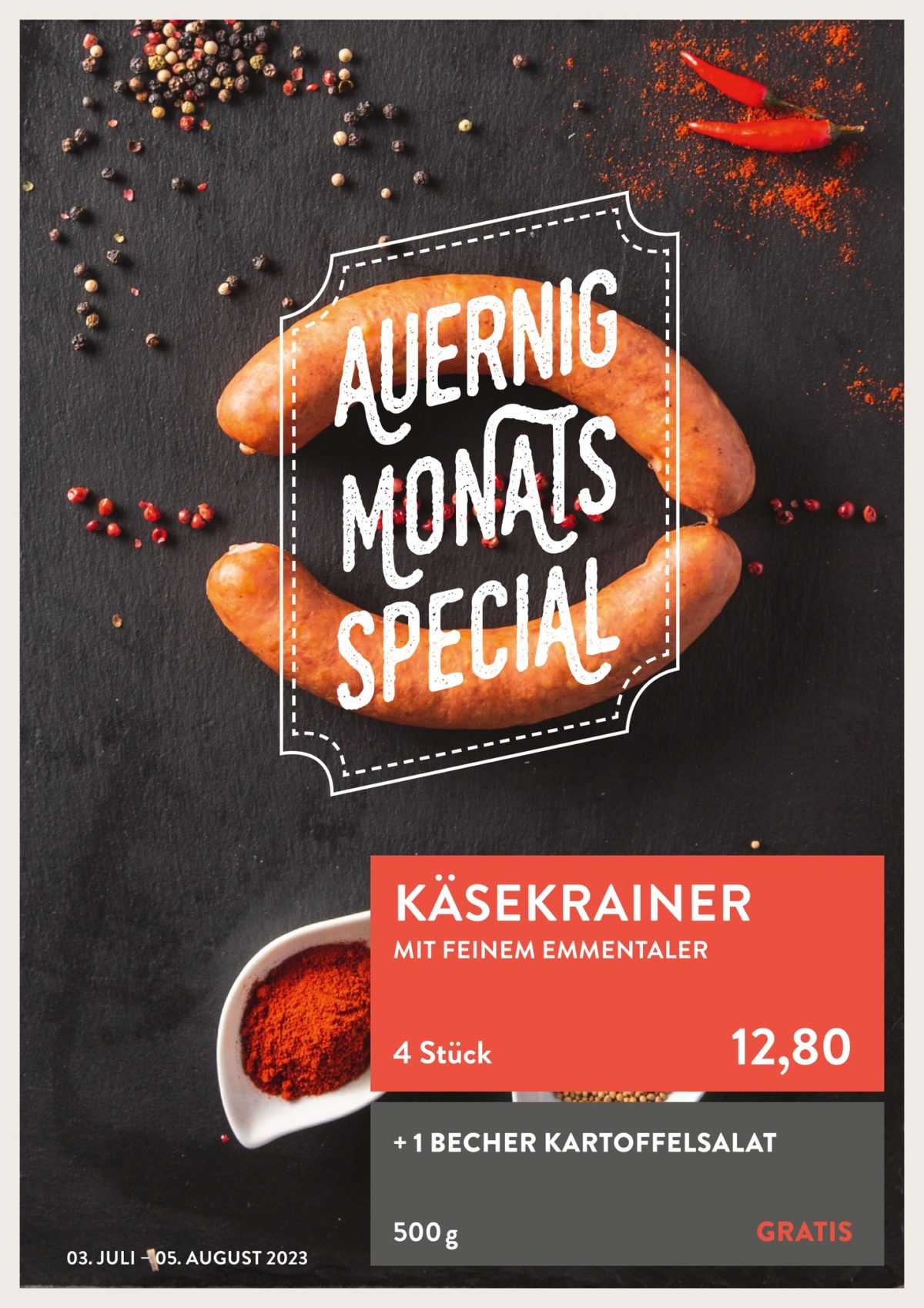 Wochenaktion bei Auernig - Metzgerei und Feinkost Salzburg